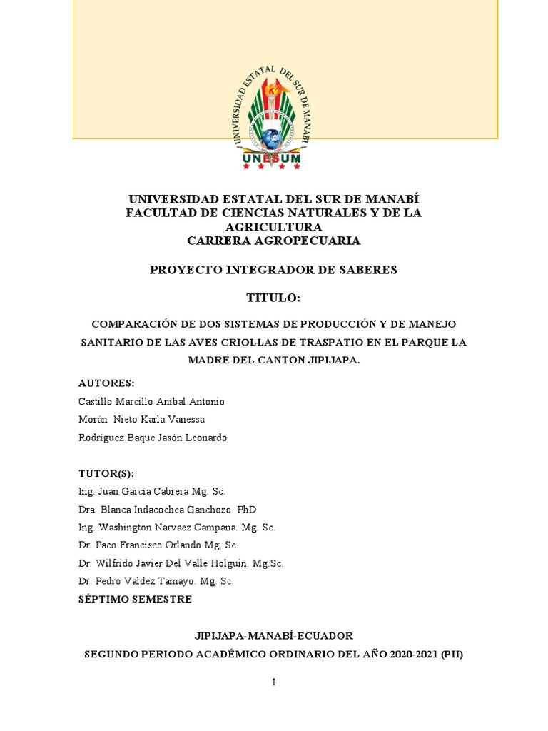 Proyecto Final Karla Moran Nieto | PDF | Aves | Carne