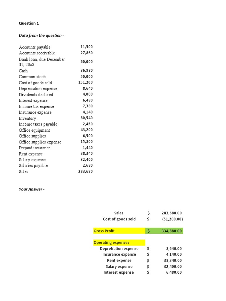 1001 Exam Simulation Spreadsheet | PDF