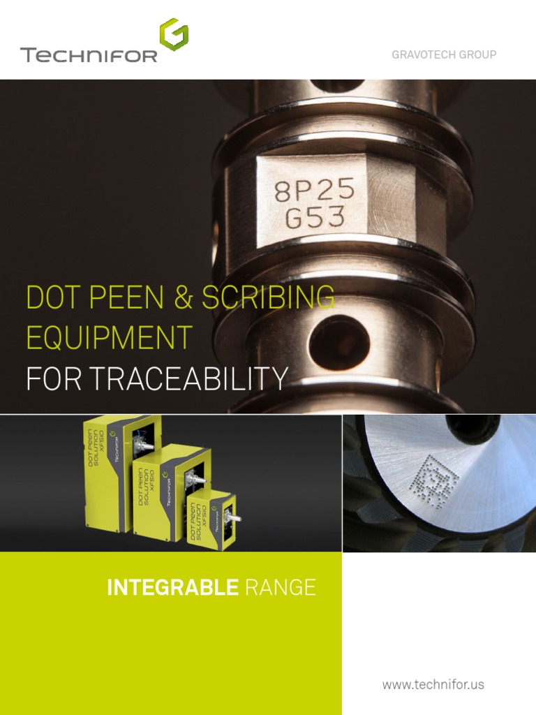 Technifor Dot Peend and Scribing Solutions Technifor 3 29 18 | PDF ...