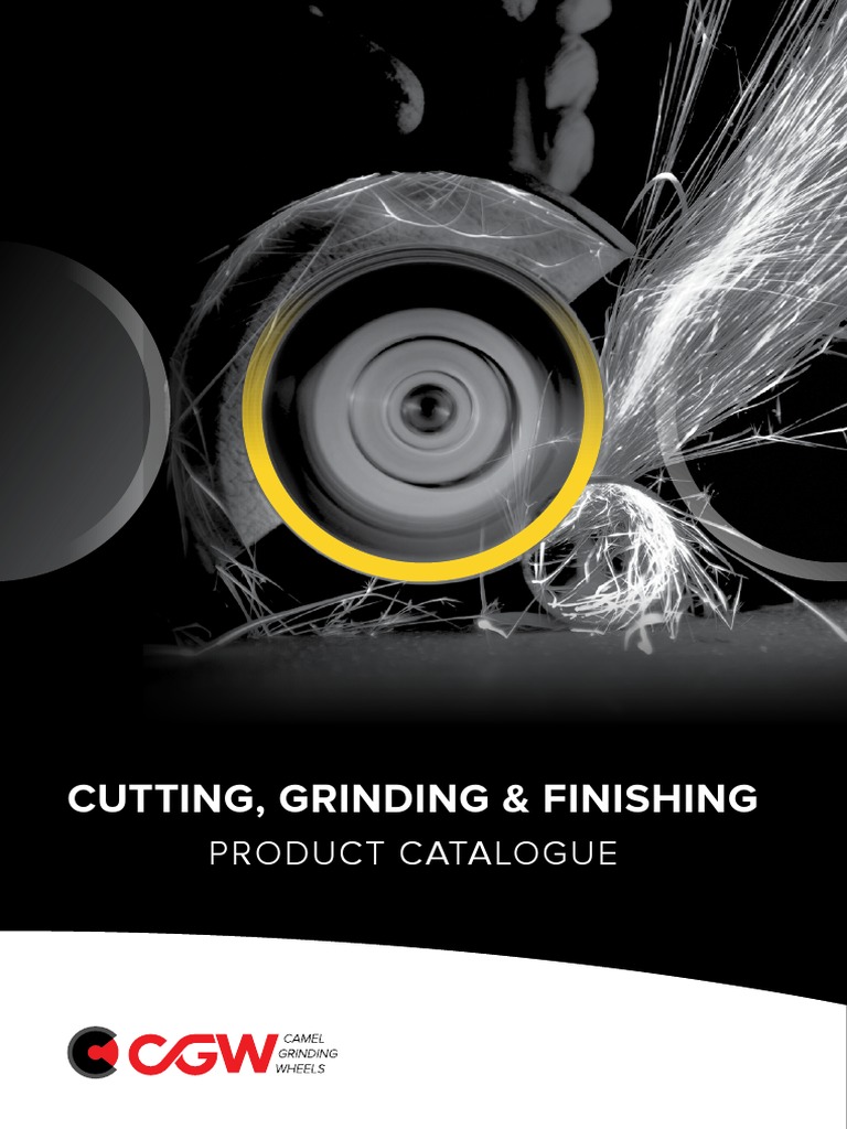 Cutting, Grinding & Finishing: Product Catalogue | PDF | Grinding ...