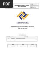 Manual de Instalacion de Malla Ciclonica | PDF | Tornillo | Hormigón