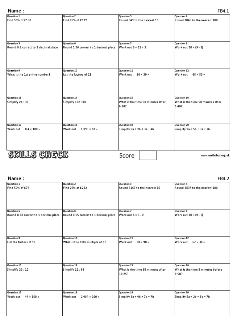 Foundation Revision 4 | PDF | Significant Figures | Arithmetic