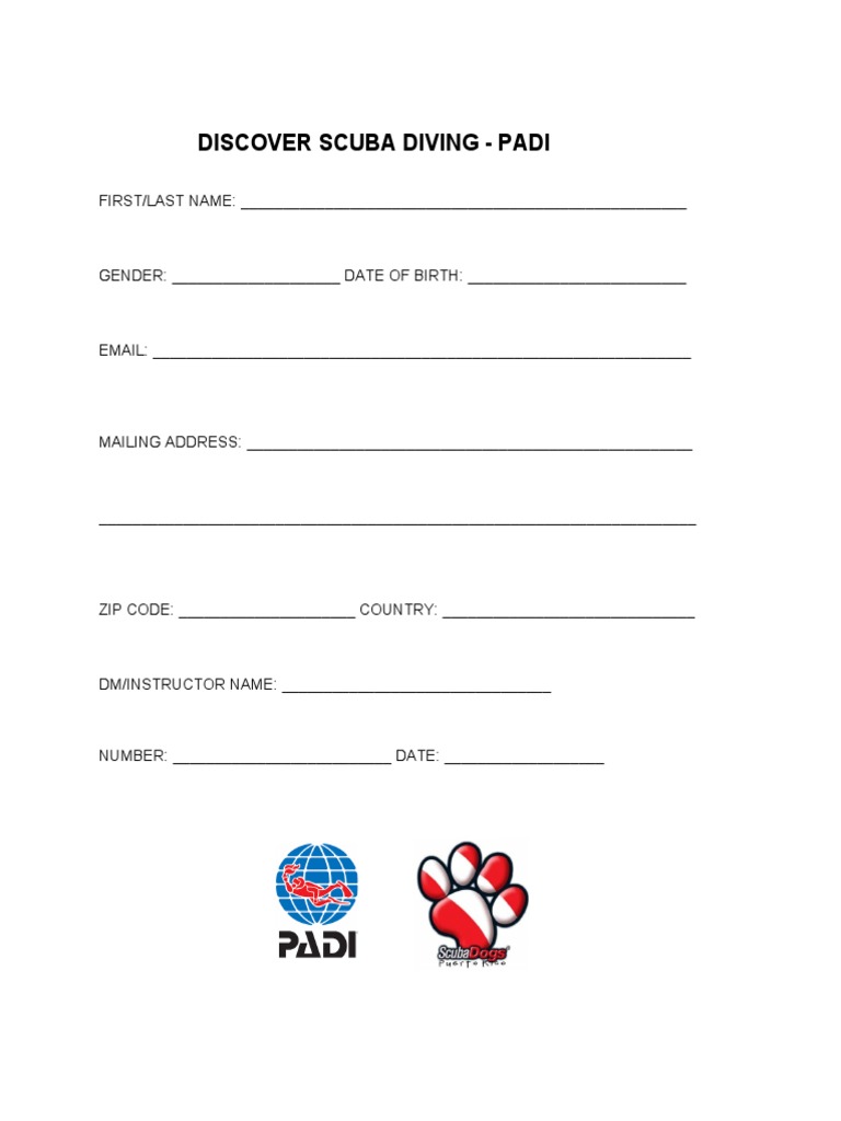 Discover Scuba Diving - Padi | PDF | Scuba Diving | Underwater Diving