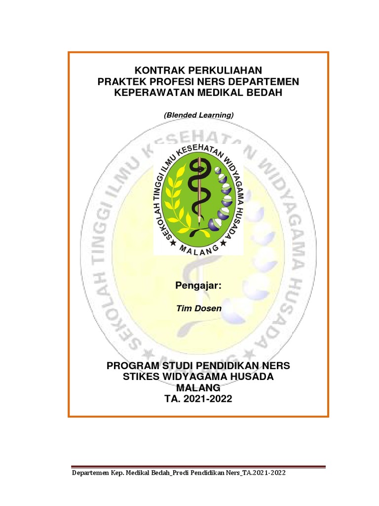 RPS - Profesi Ners Stase KMB - 2021-2022 | PDF
