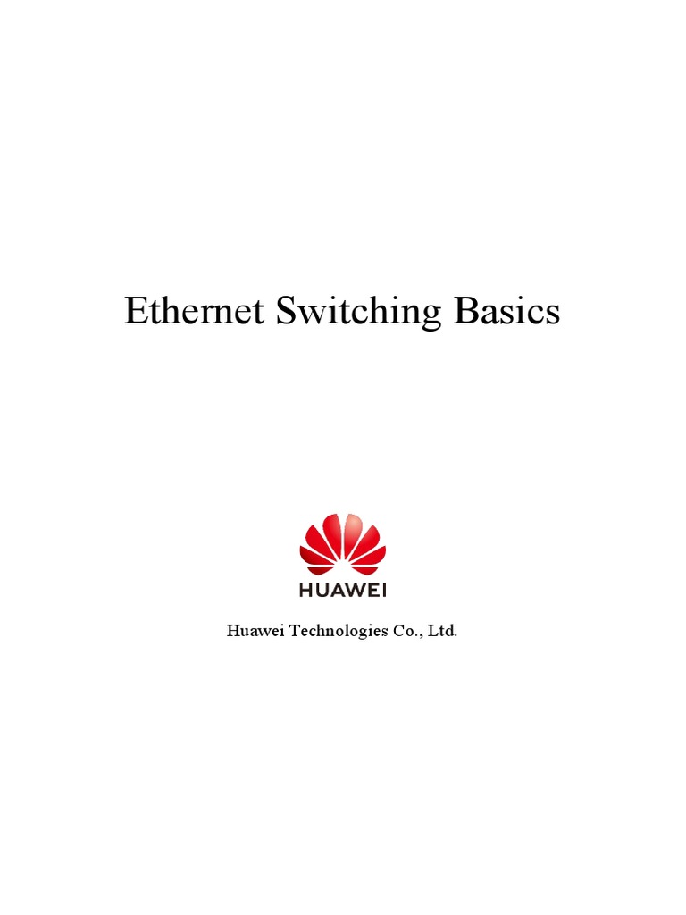 04 Ethernet Switching Basics | PDF | Network Switch | Computer Network