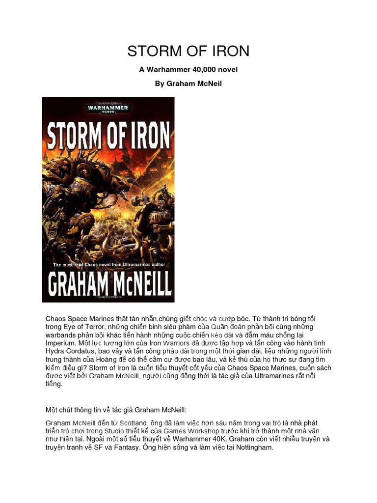 Storm of Iron | PDF