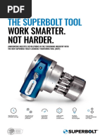 Superbolt Multi Jackbolt Tensioner Manual | PDF | Mechanical Engineering | Manufactured Goods