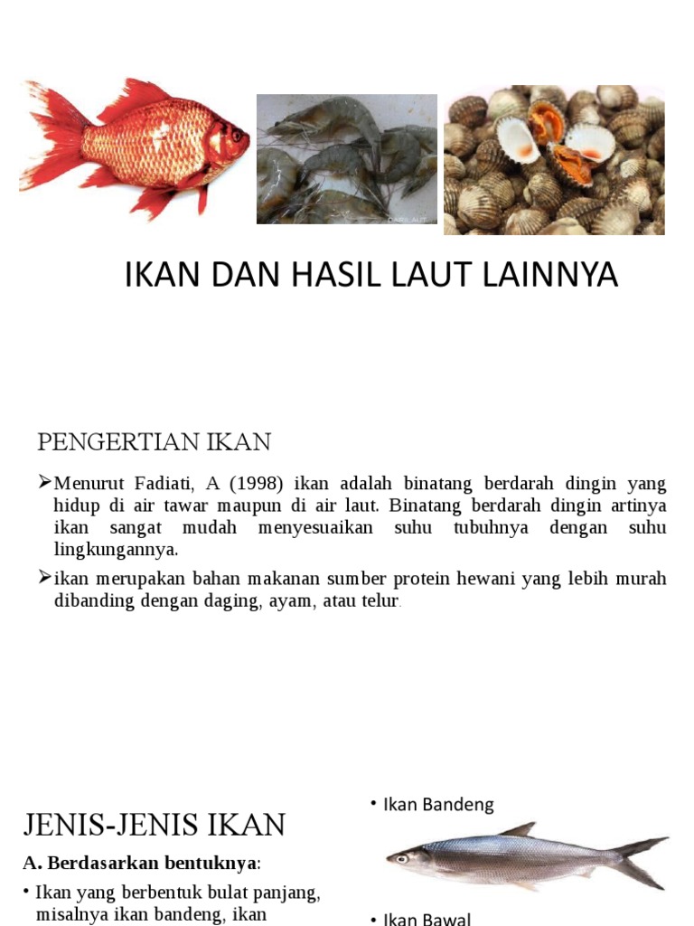 Ikan Dan Hasil Laut Lainnya | PDF | Memasak, Makanan, & Anggur | Griya ...