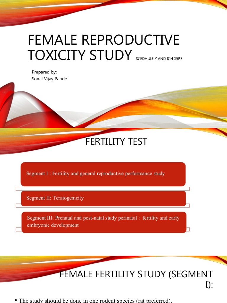 Female Reproductive Toxicity | PDF