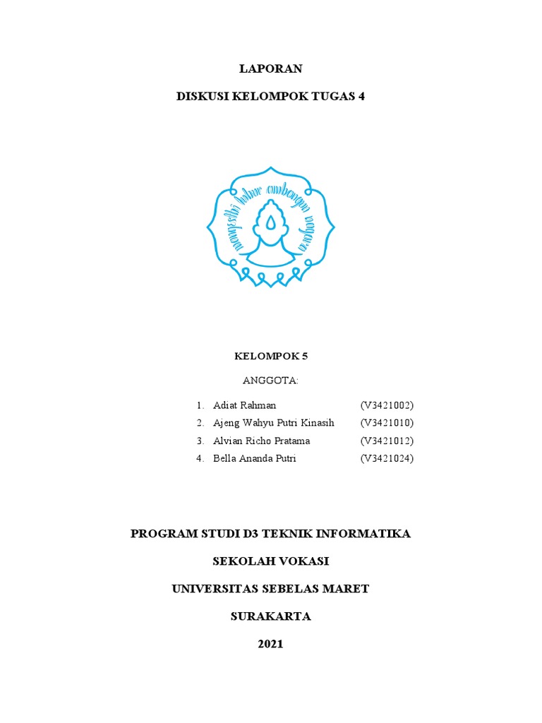 Laporan Bahasa Indonesia Kelompok 5-d3 Tia 1 | PDF