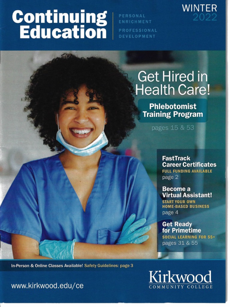 Kirkwood Community College Continuing Education Winter 2021/2022 ...