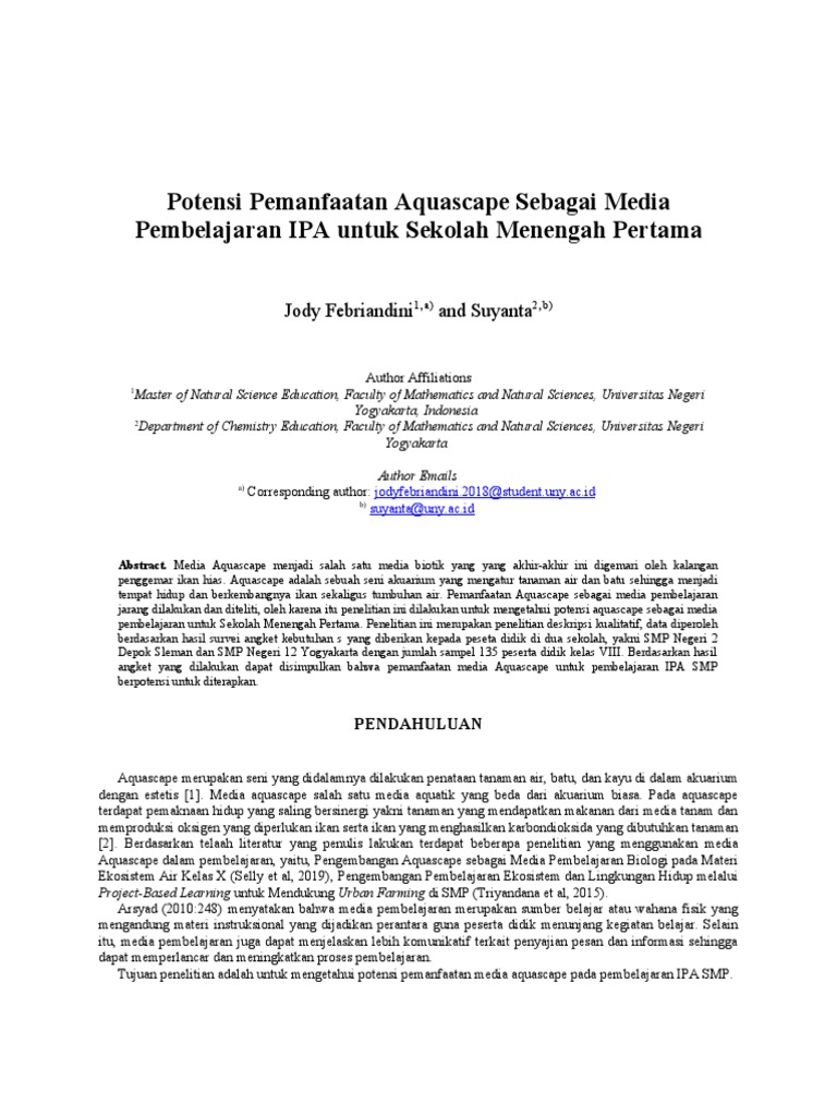 AutoRecovery Save of AIPCP Article Template Indo | PDF