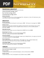 New Washington State Ferries Menus | PDF | Sausage | Food And Drink ...