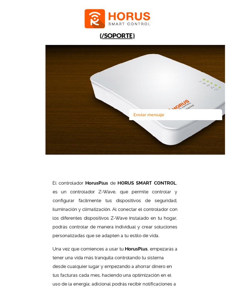 Controlador Horus Plus | Descargar gratis PDF | Internet | Aplicación movil