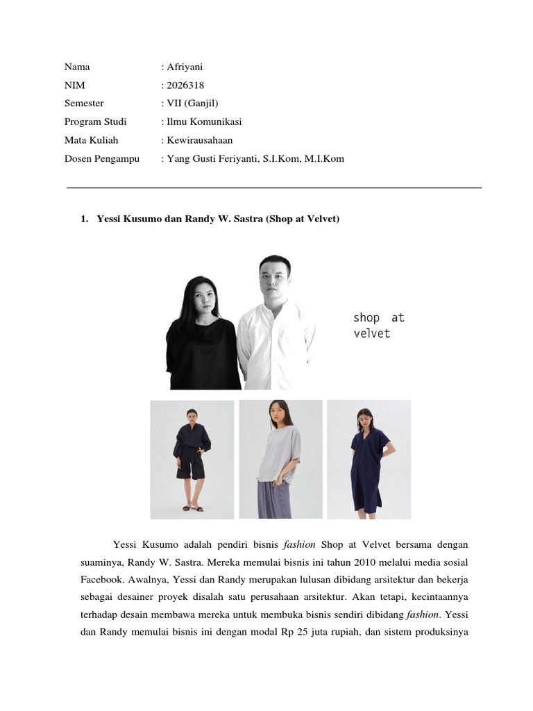 (KWU) Poster Usaha | PDF