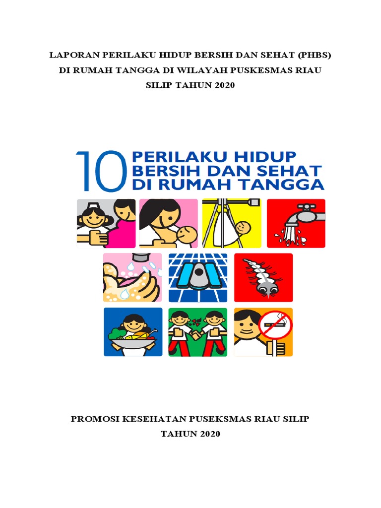 Laporan PHBS 2020 | PDF