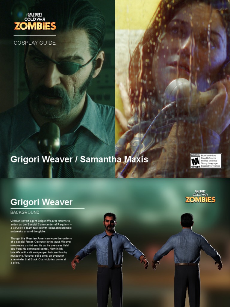 Black Ops Cold War Zombies-Cosplay Guide | PDF | Clothing | Fashion