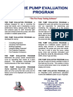 FM Global Weekly Fire Pump Test Sample Form | PDF