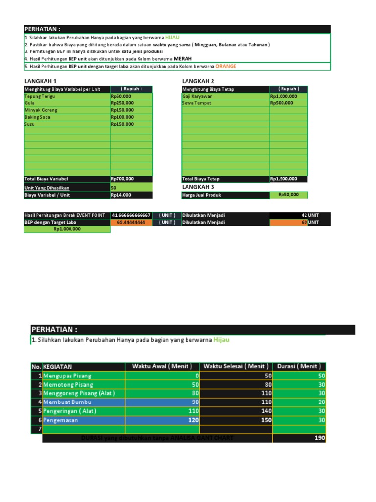 OPERASIONAL TEMPLATE Rev 01 | PDF