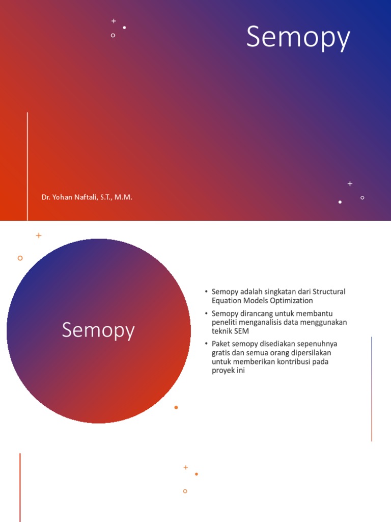 Semopy DR Yohan Naftali | PDF Semopy DR Yohan Naftali | PDF