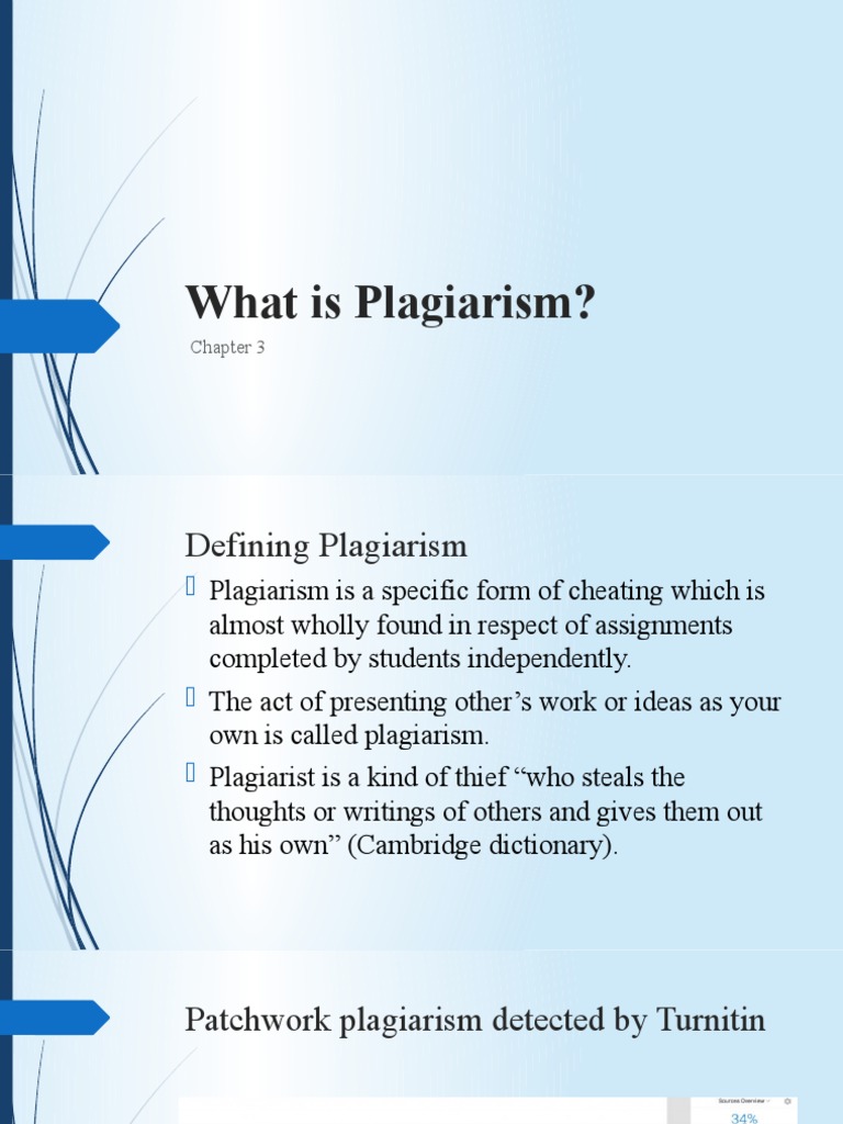 Week 3 - What Is Plagiarism | PDF | Plagiarism | Communication