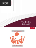 BNI 1-2-1 - Bio Sheet Format | PDF | Knowledge | Cognitive Science