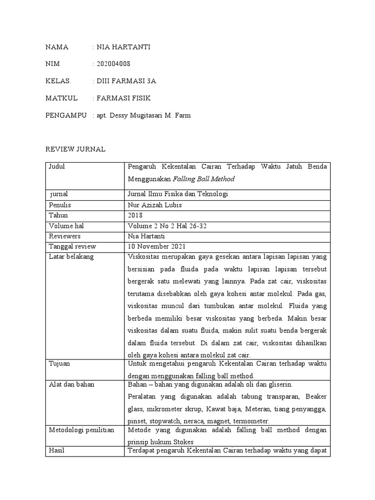 Nia Hartanti - Farfis | PDF