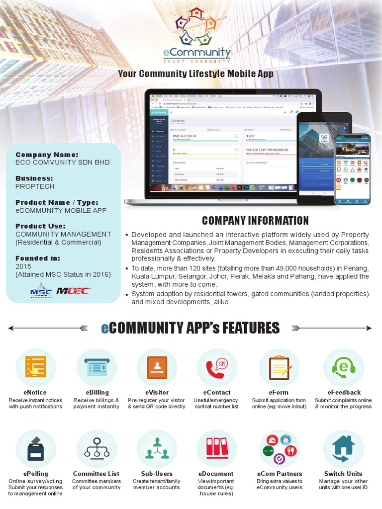 ECommunity App Introduction - CJ 2021a | PDF | Mobile App | Computing