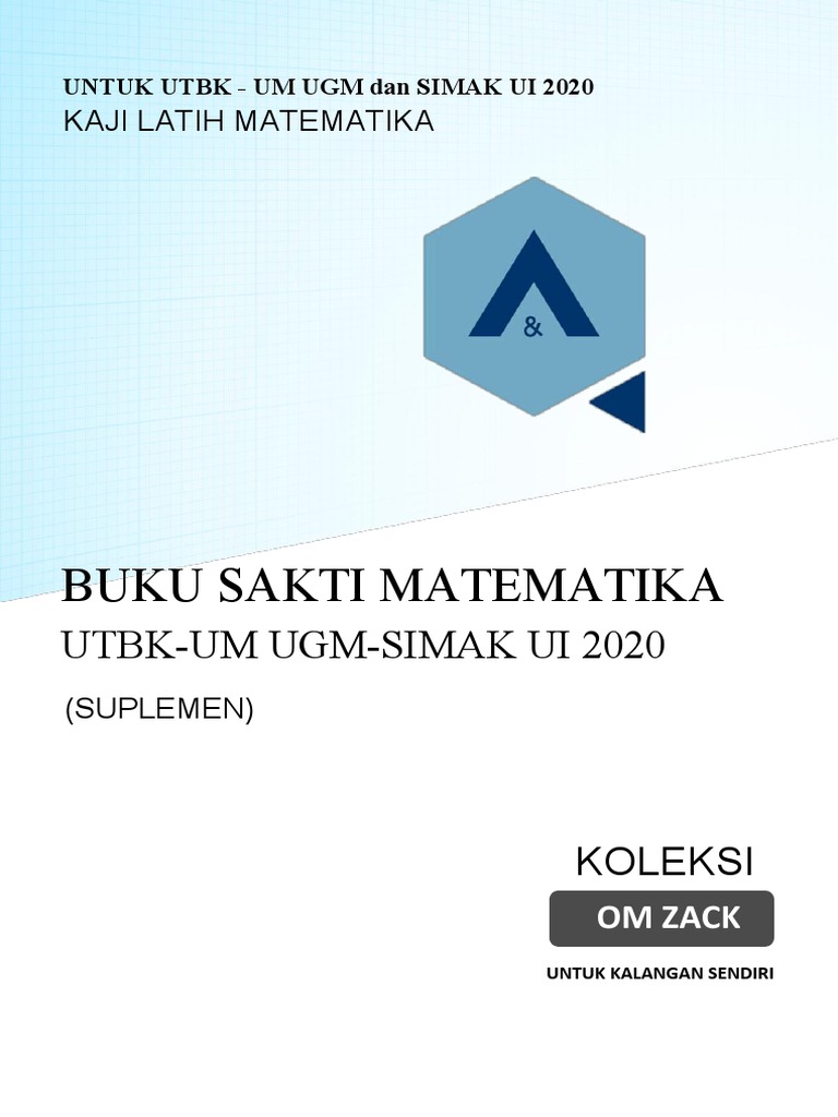 Kaji Latih MTK Om Zack | PDF