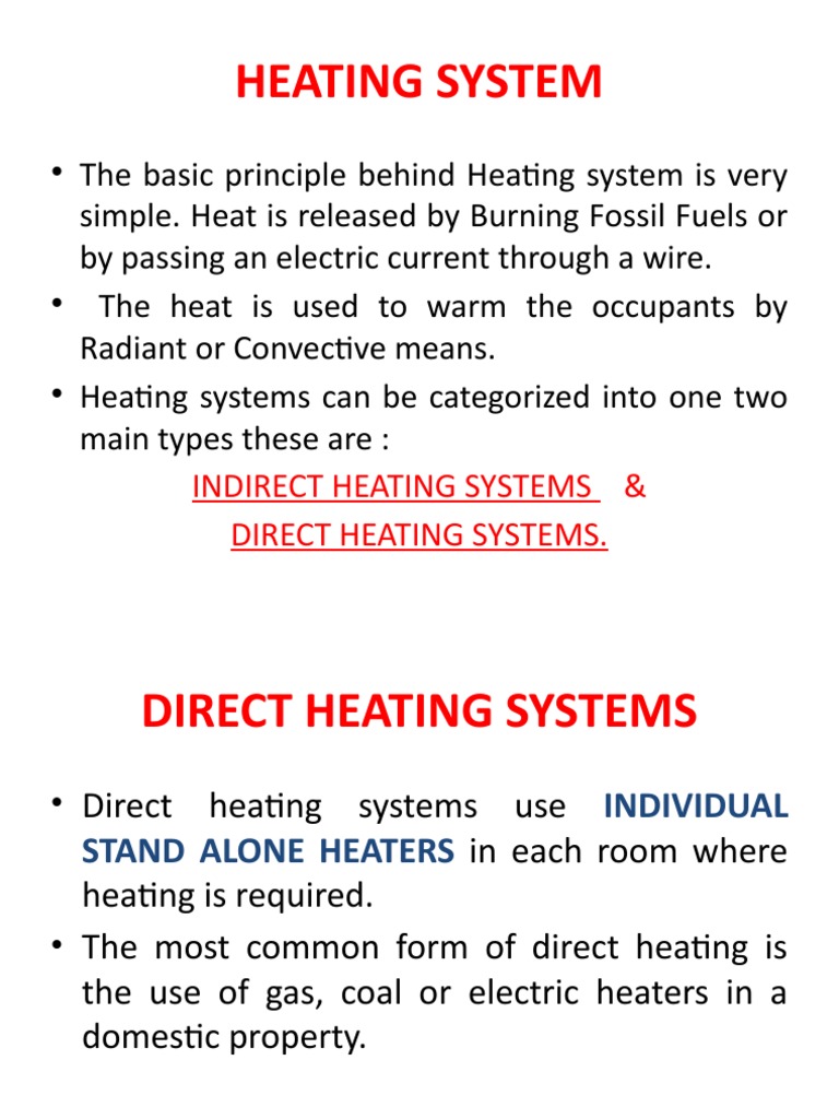 IMPULSE Heating System Design | PDF | Air Conditioning | Water Heating