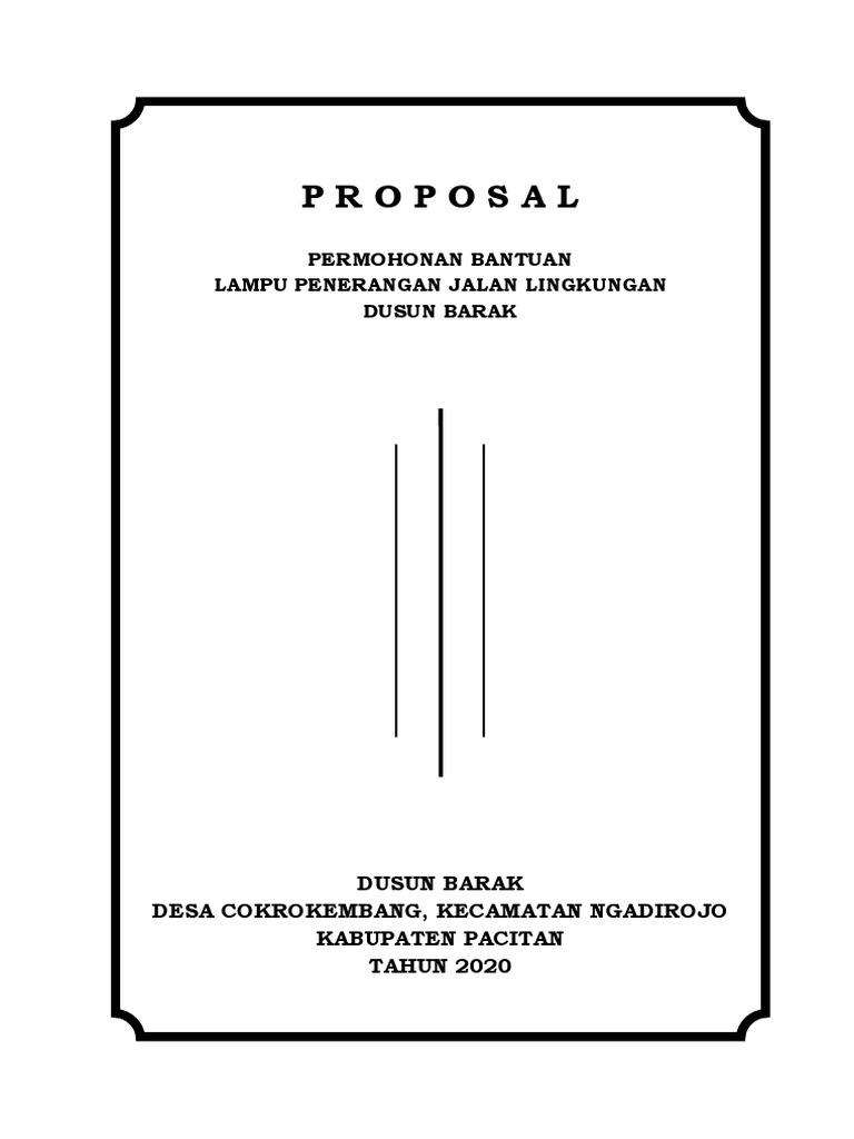 Proposal Awal | PDF