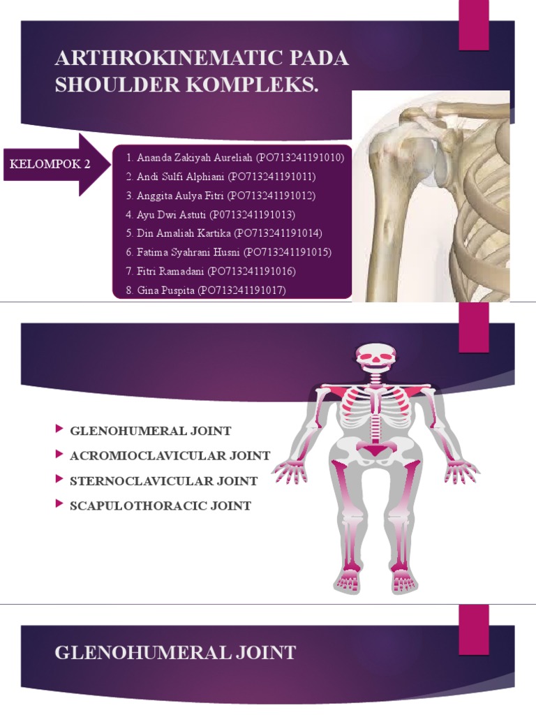 Arthrokinematic Pada Shoulder Kompleks | PDF