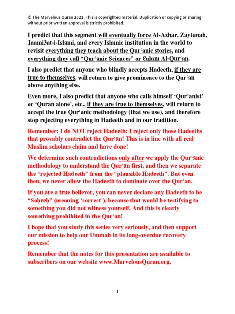 3issa - 3issa and His Father - Part 3 | PDF | Hadith | Mary, Mother Of ...