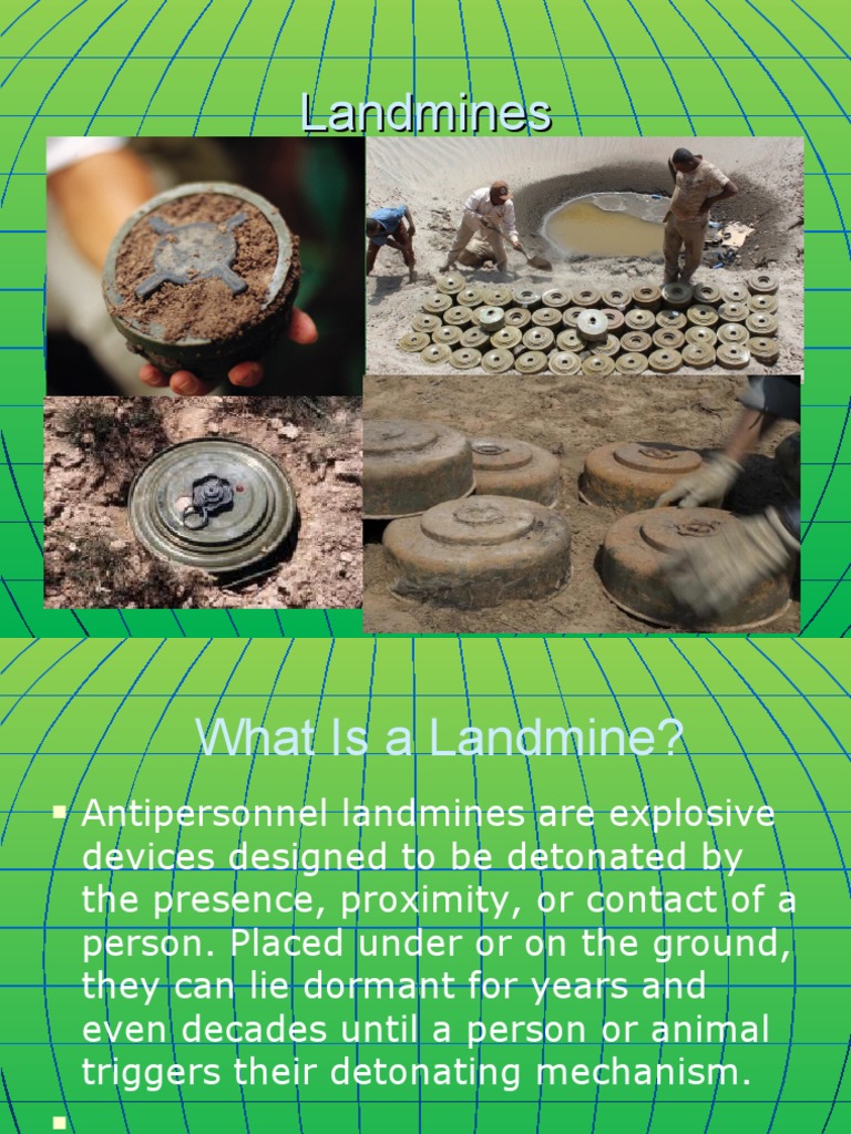 Understanding the Threat: A Comprehensive Look at Common Landmine Types ...