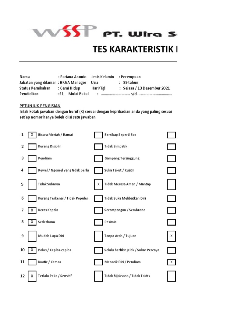 Weakness Character Pdf