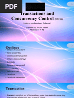 Transaction Management and Concurrency Control | PDF | Database Transaction | Databases