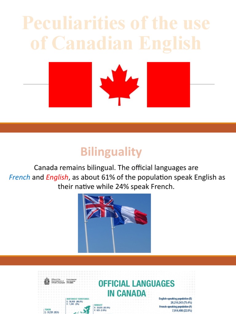Peculiarities of The Canadian English | PDF | English Language ...
