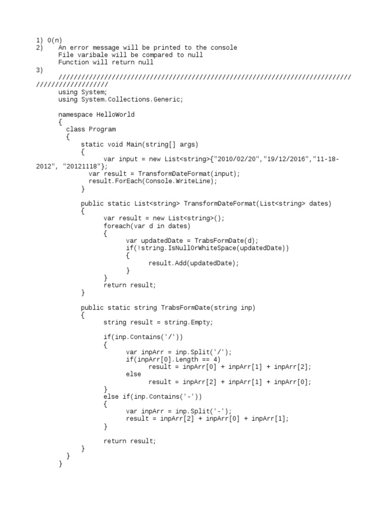 Online Test Solution | PDF | Software Engineering | Object Oriented ...