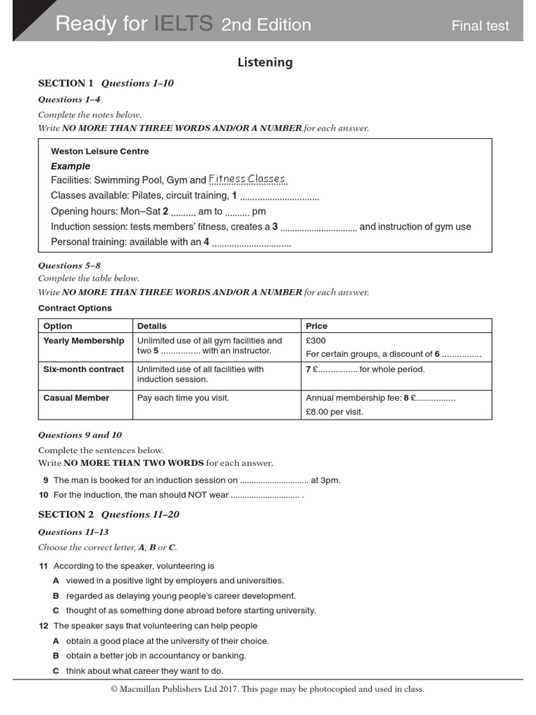 RfI Final Test | PDF | Internet | Brain