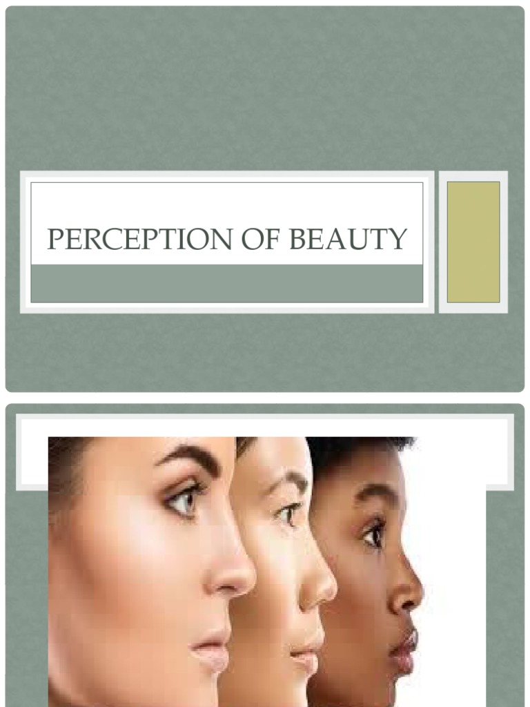 Understanding Beauty Perceptions | PDF