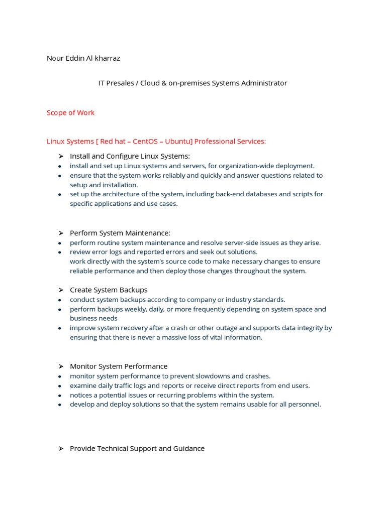 Linux Cloud SysAdmin Nour Eddin | PDF | Security | Computer Security