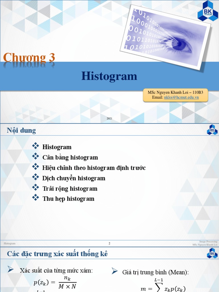 Chapter 3 - Histogram | PDF