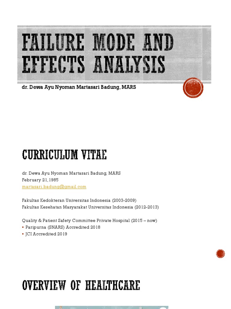 2020 Failure Mode and Effects Analysis | PDF | Risk | Medicine