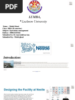 Nestlé's Matrix Organizational Structure | PDF | Nestlé | Marketing