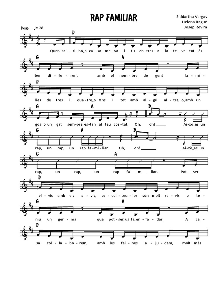 9 Rap Familiar | PDF