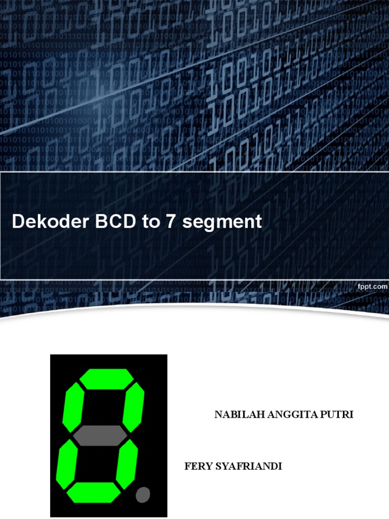 Decoder Seven Segment | PDF