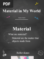 Grade 1 Science Revision Materials and Their Properties | PDF