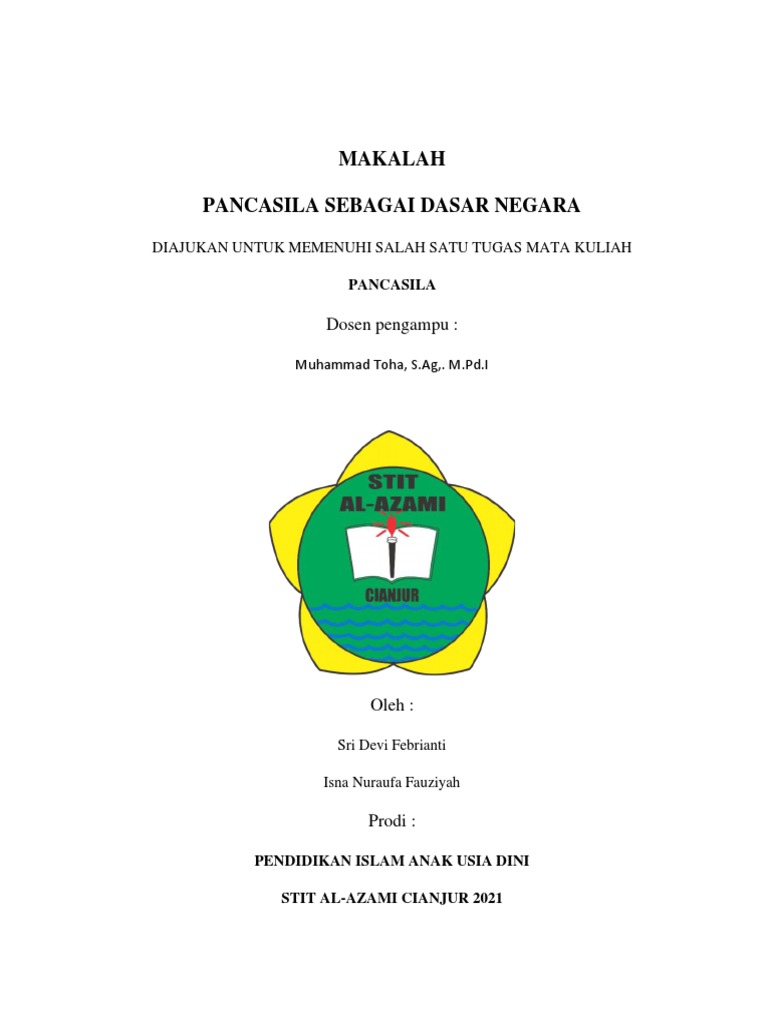 Makalah Pancasila | PDF