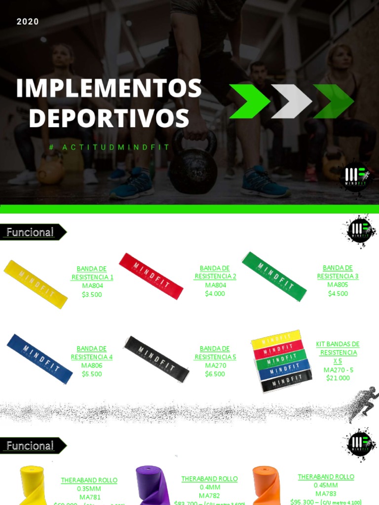 Minndfit - Implementos Deortivos 2020 | PDF