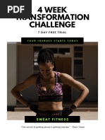 TapouT XT - Workout Calendar PDF | PDF